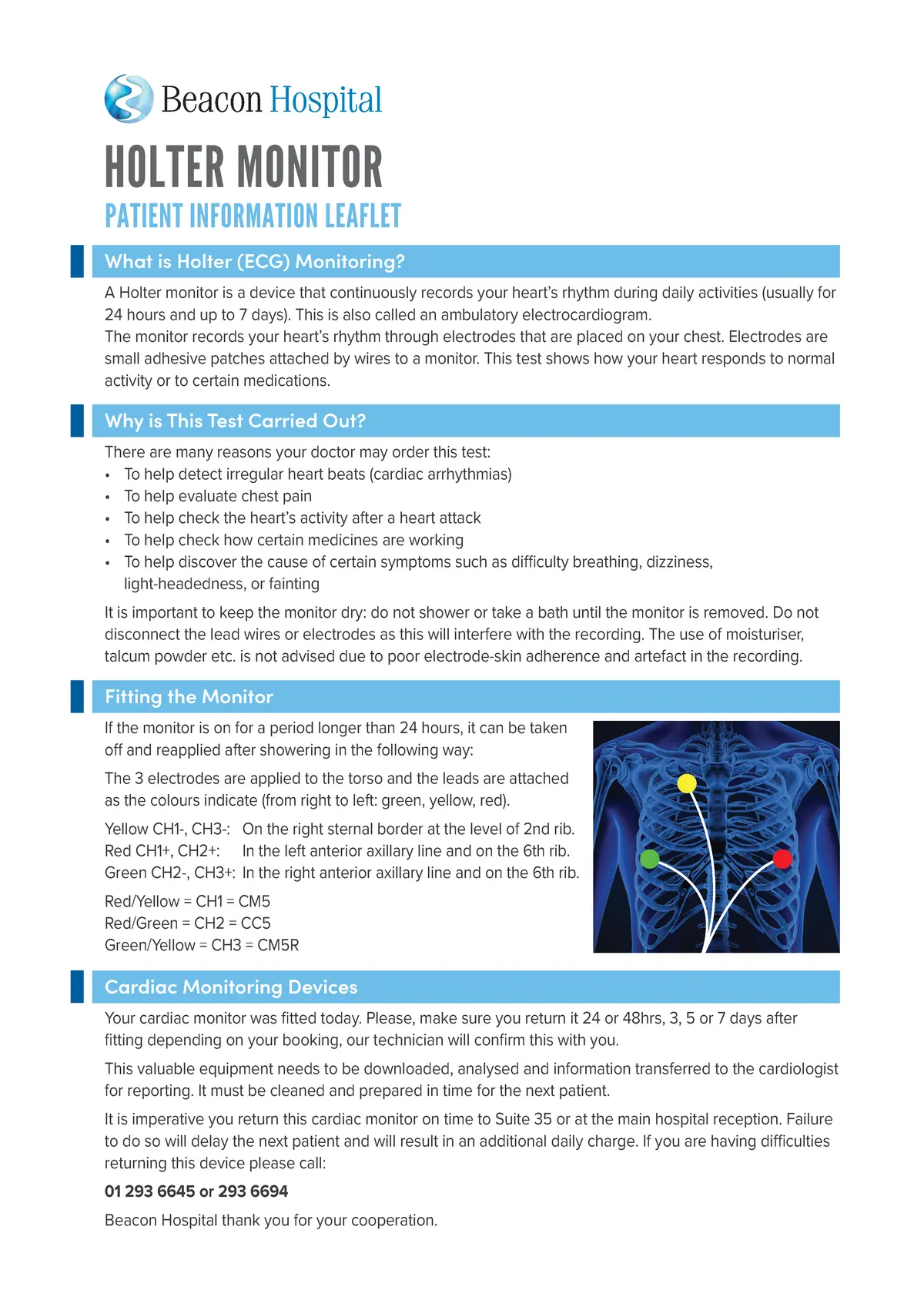 Holter Monitor Patient Information