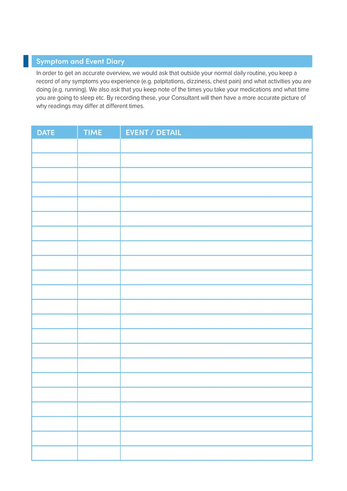 Holter Monitor Patient Information