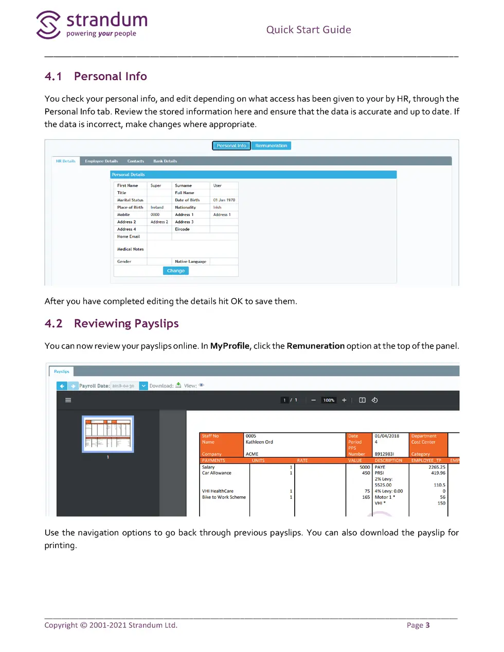 Strandum Quick Start Guide