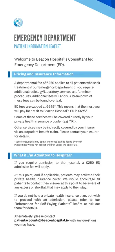 Emergency Department